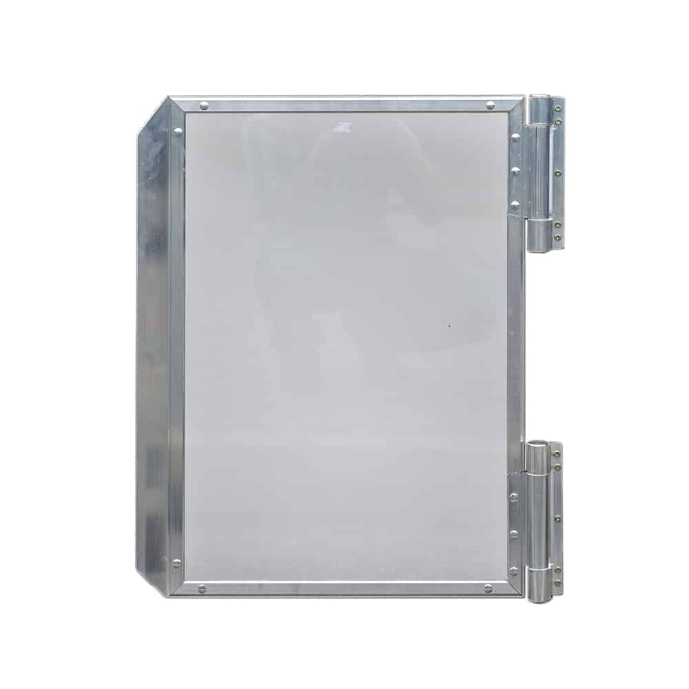 Plexiglass Silent Dog Door | Adjustable Hinges & Long Lasting